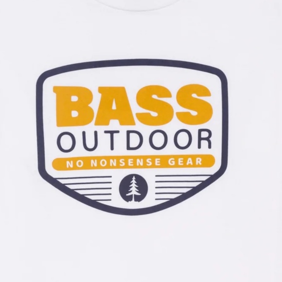 Bass Outdoor | Shirts | Bass Outdoor Mens Logo Graphic Tshirt | Poshmark